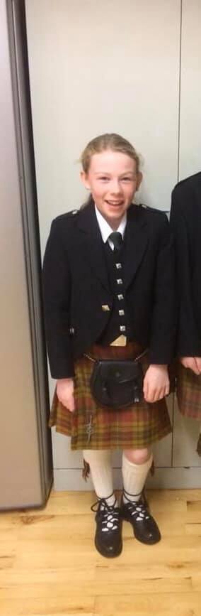 Meet the Band - Tenor Drummer Aimee Mcgregor - Comrie