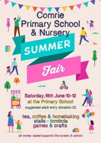 Comrie Primary School & Nursery Summer Fair - Comrie