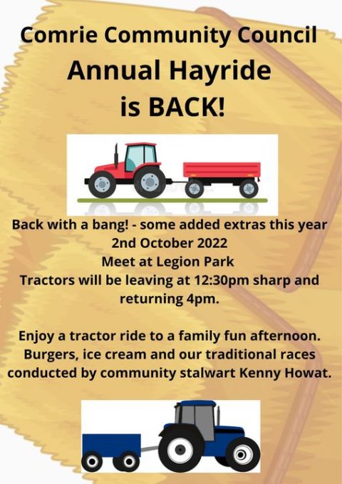 The Hayride is Back!! - Comrie