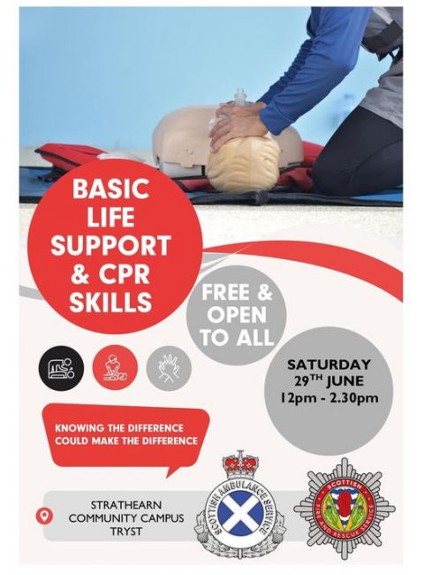 Basic Life Support and CPR skills training - Comrie